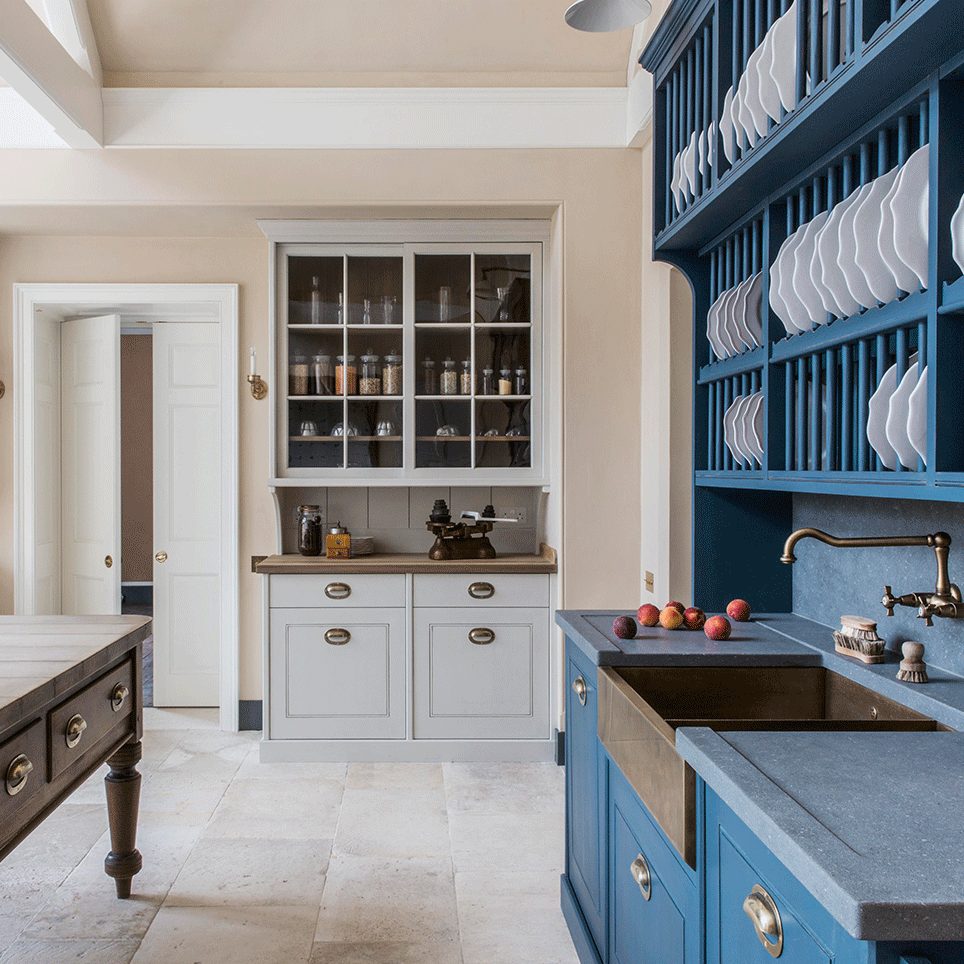 Painted Kitchen Cupboards To Brighten Your Day - Fabric Magazine